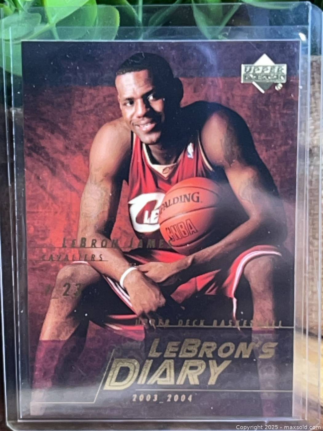 LeBron James Upper Deck Rookie Card LJ11 | Maxsold
