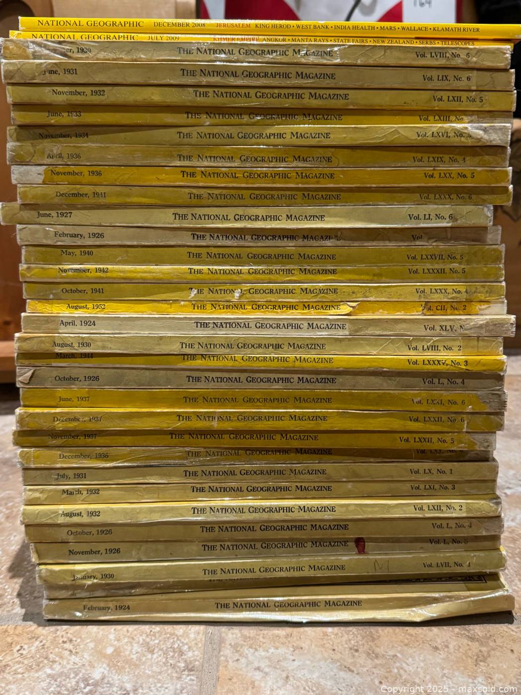 National Geographic magazines 1924-1952 approx. 30 issues | Maxsold