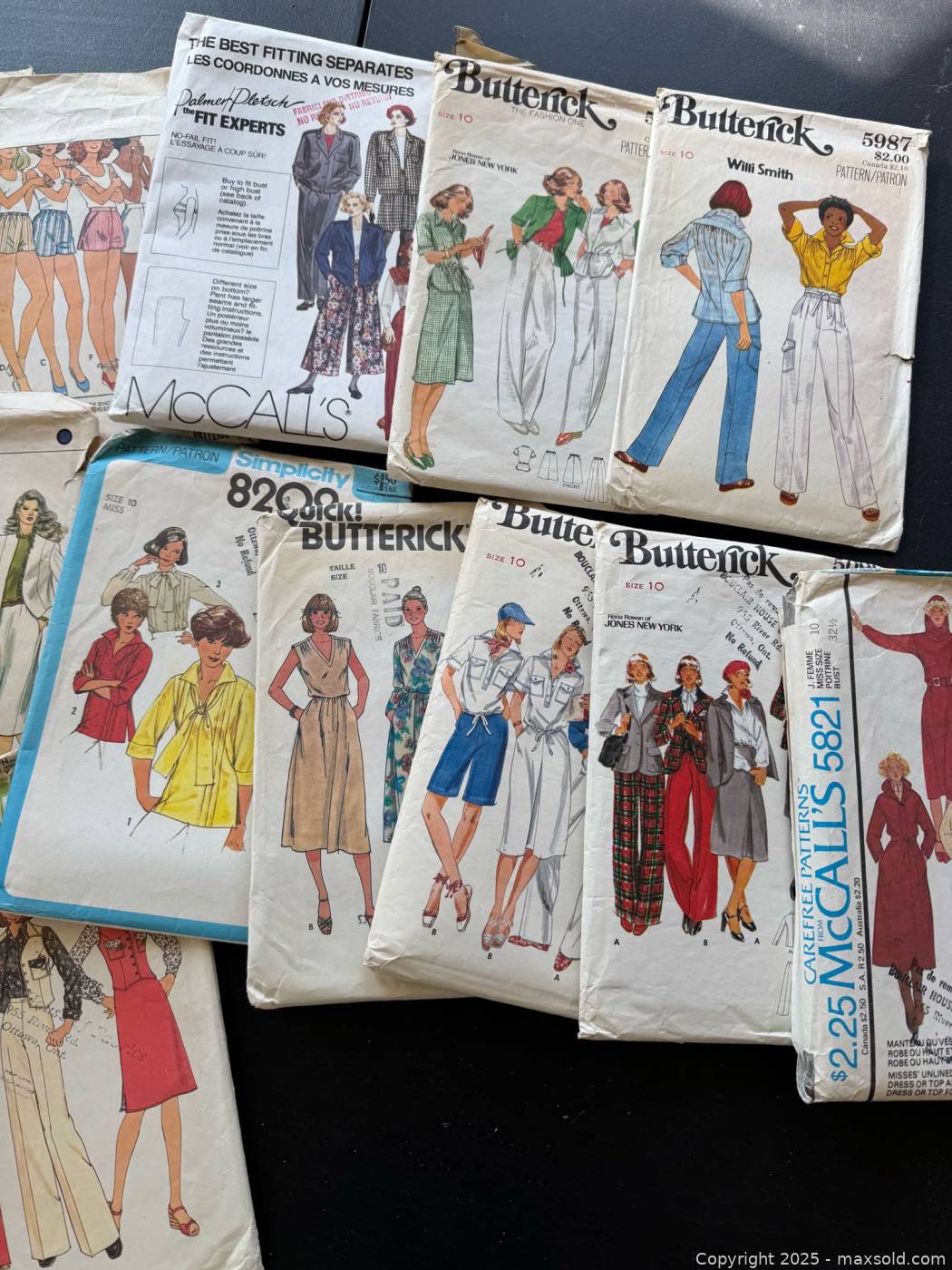 Vintage sewing patterns assorted brands | Maxsold