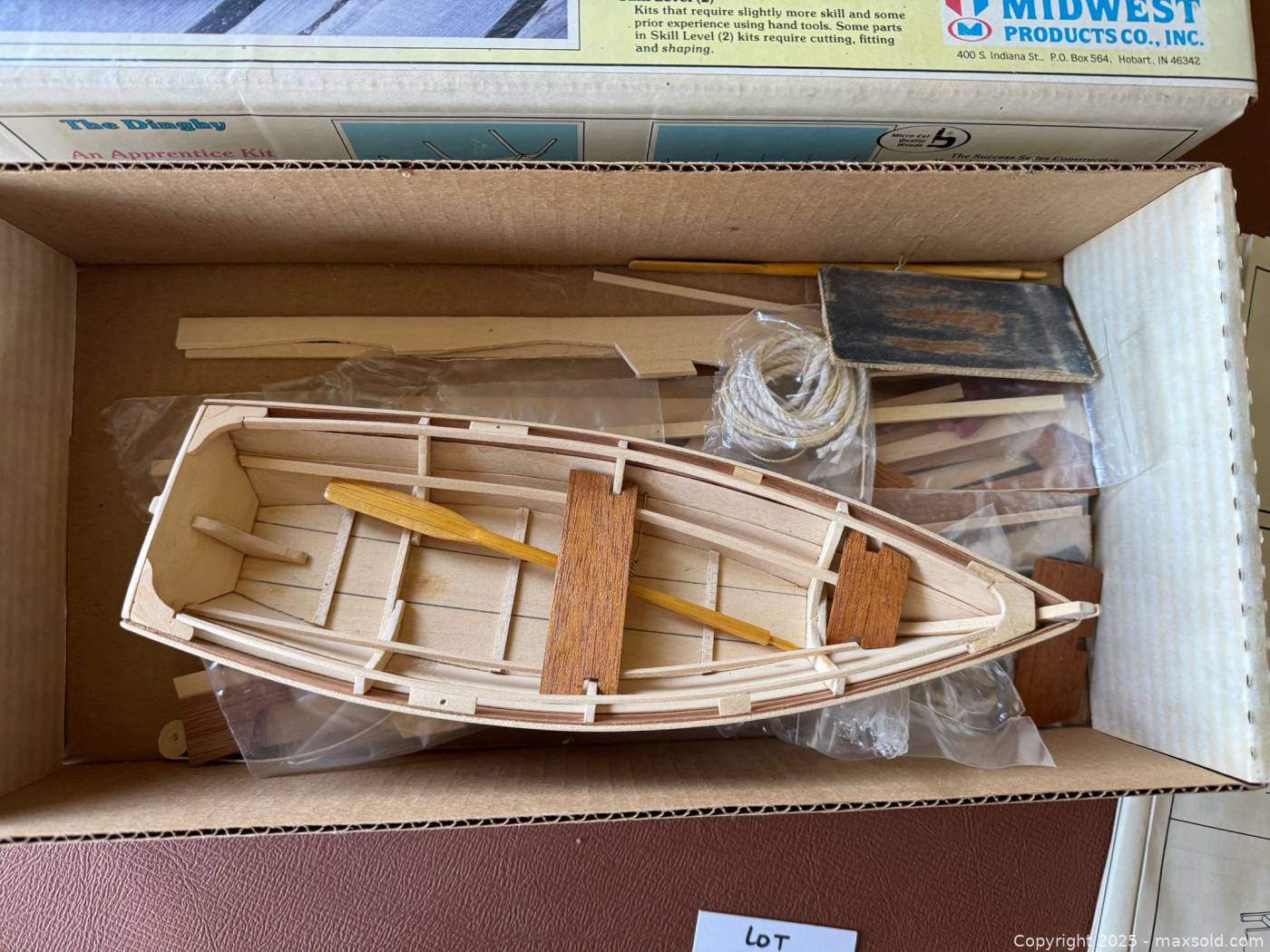 Wooden Dinghy Model Boat Kit | Maxsold