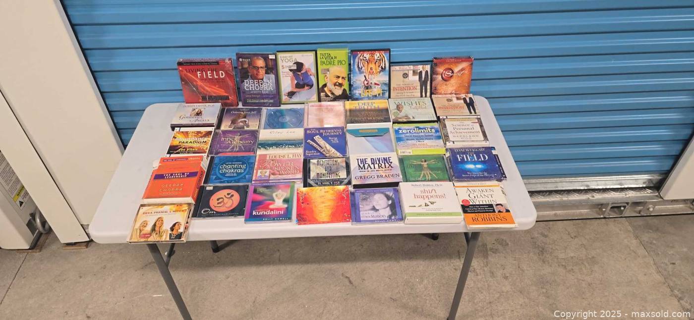 Self-Help & Spirituality CDs and DVDs (35) | Maxsold