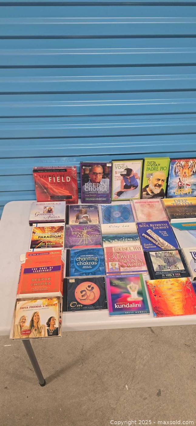 Self-Help & Spirituality CDs and DVDs (35) | Maxsold