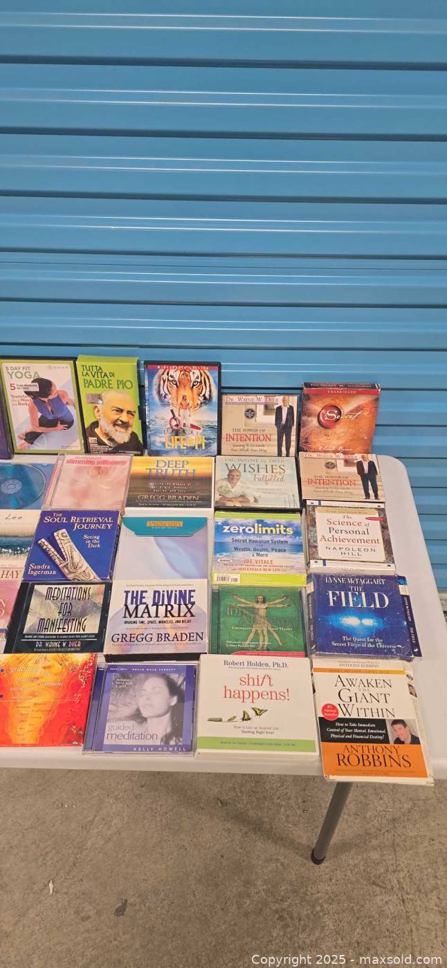 Self-Help & Spirituality CDs and DVDs (35) | Maxsold