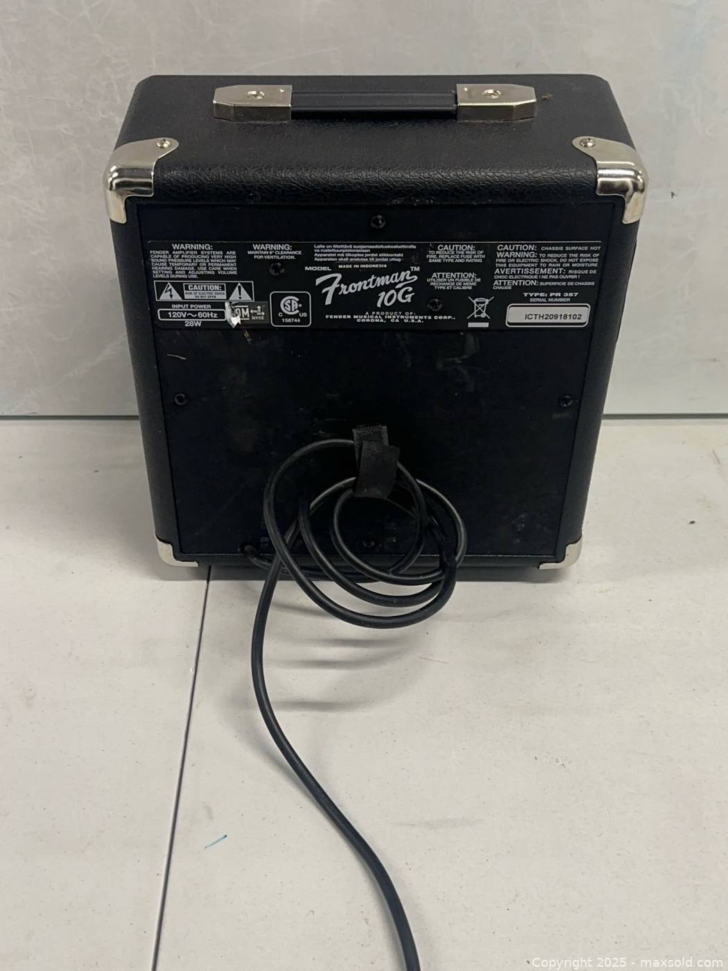 Fender Frontman 10G Guitar Amplifier | Maxsold