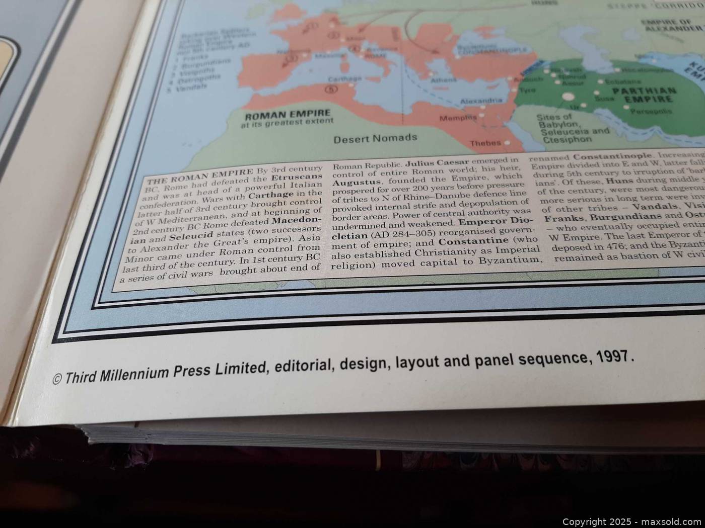 The Timechart History of the World hardcover | Maxsold