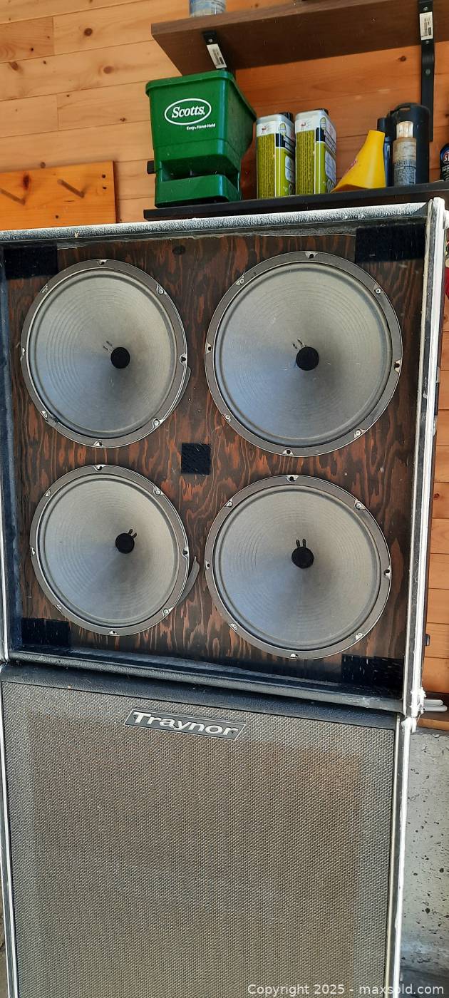 Traynor YSC-4 4x12 Guitar Speaker Cabinets Pair 8Ω | Maxsold