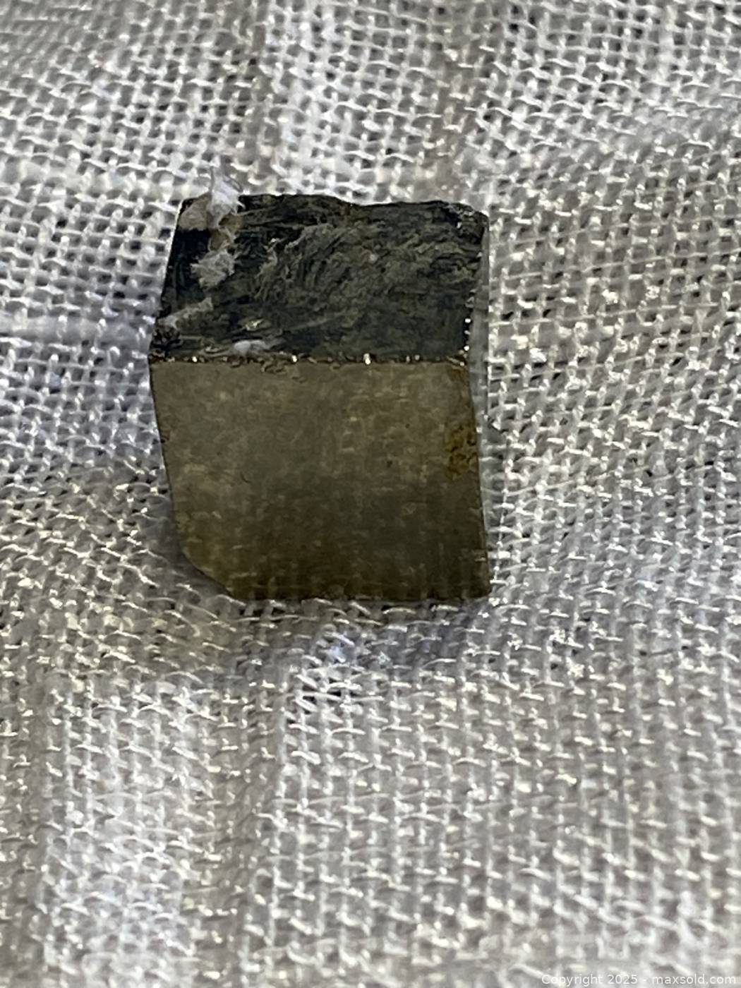 Pyrite specimens – ball, cube, rough nodule | Maxsold