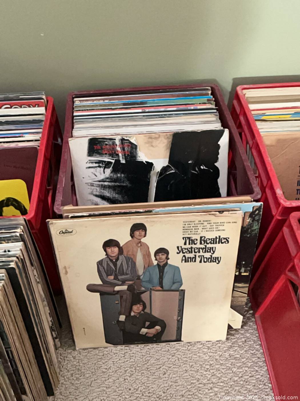Vinyl record albums – rock & country assortment | Maxsold