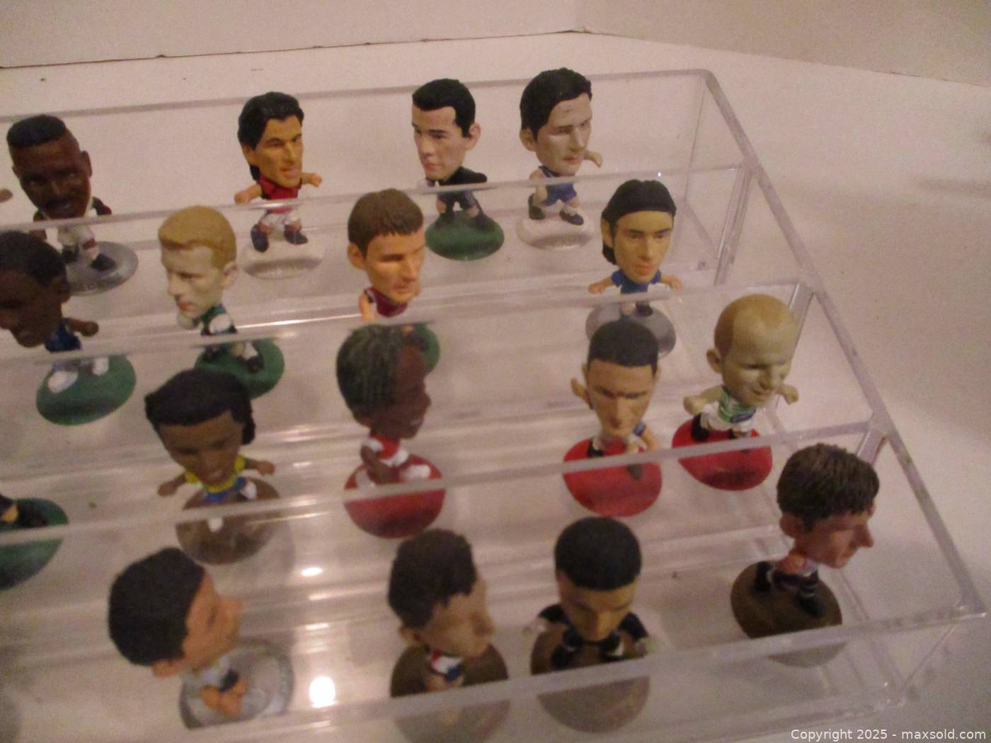 28 Soccer Player Miniature Figurines | Maxsold