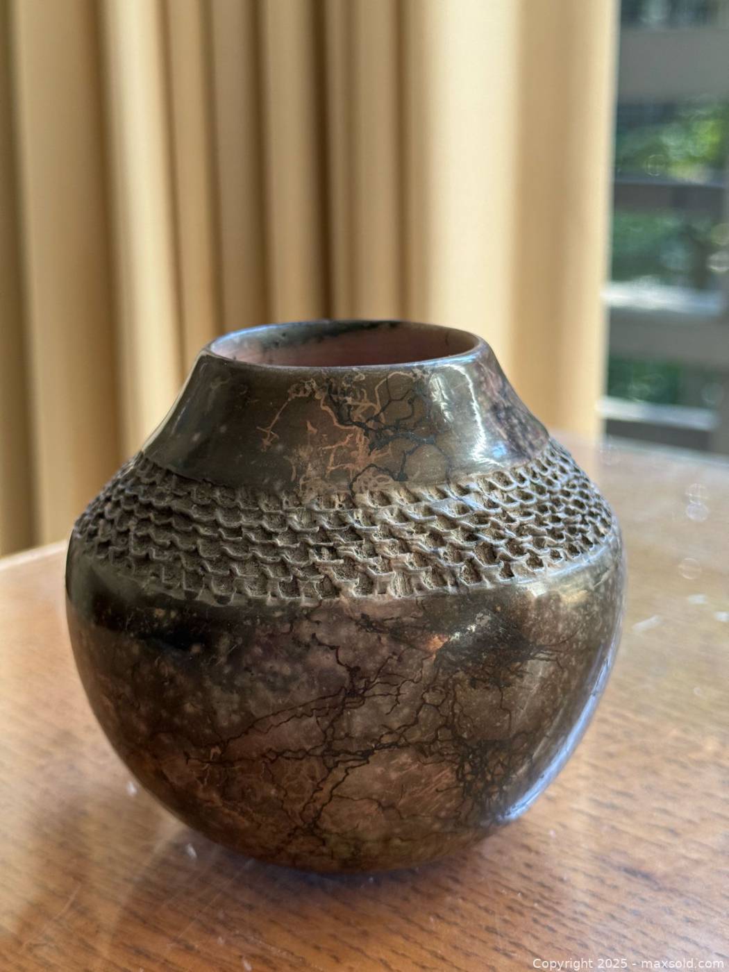 2006 Carl & Mary Witkop Native American-style pottery vase | Maxsold