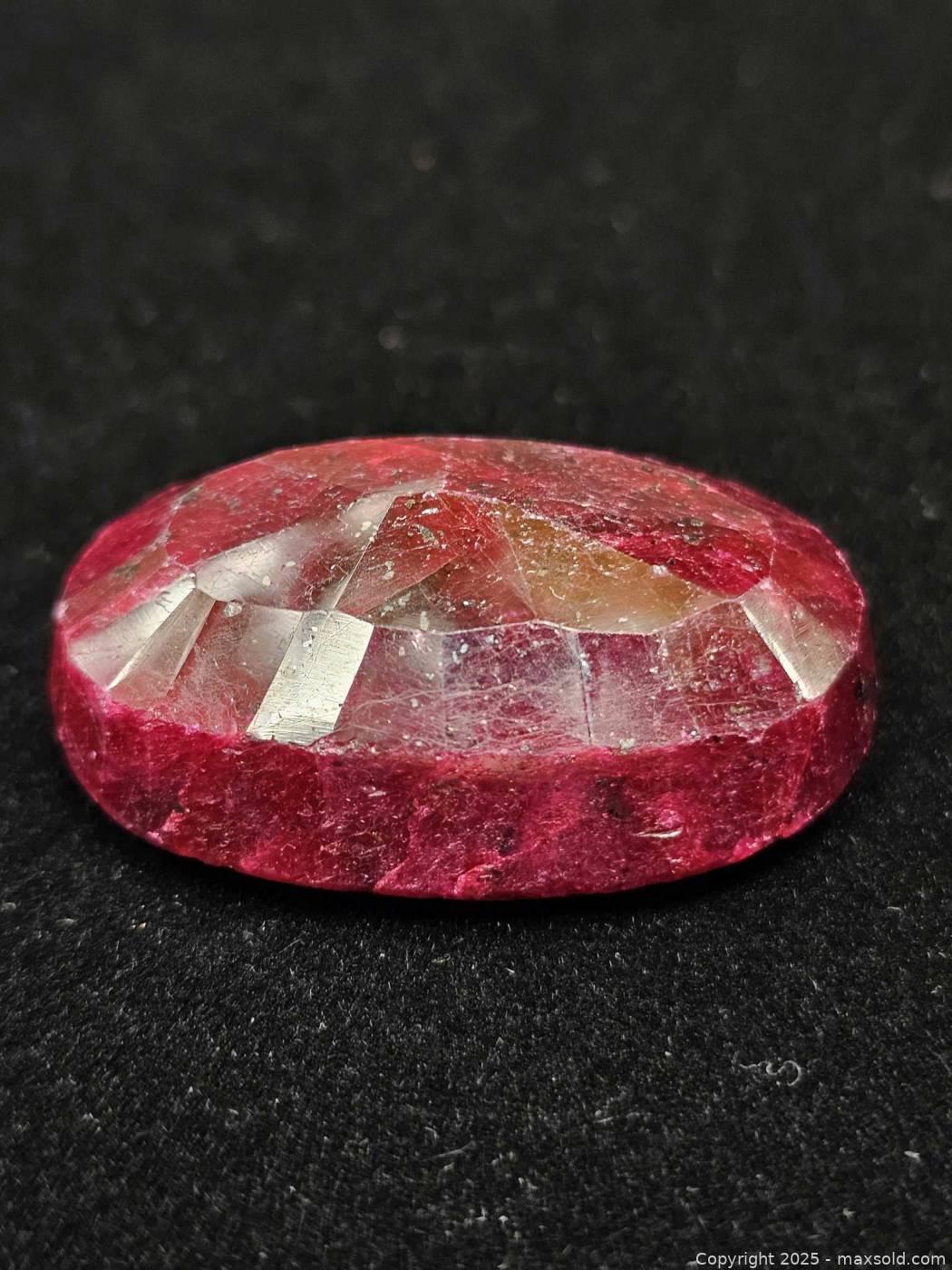 Polished Rough Ruby Gemstone 182.95 ct | Maxsold