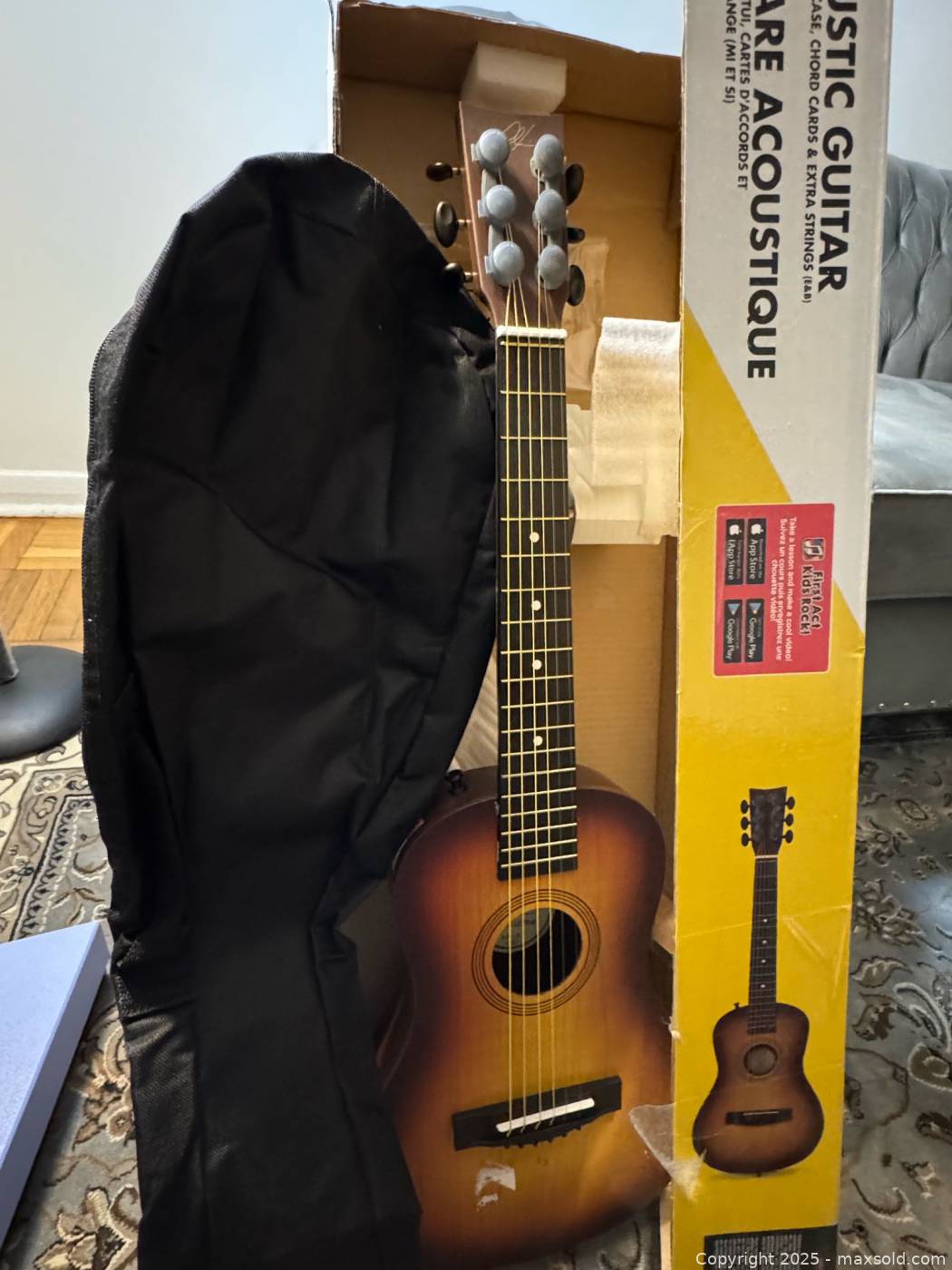 First Act Adam Levine acoustic guitar | Maxsold