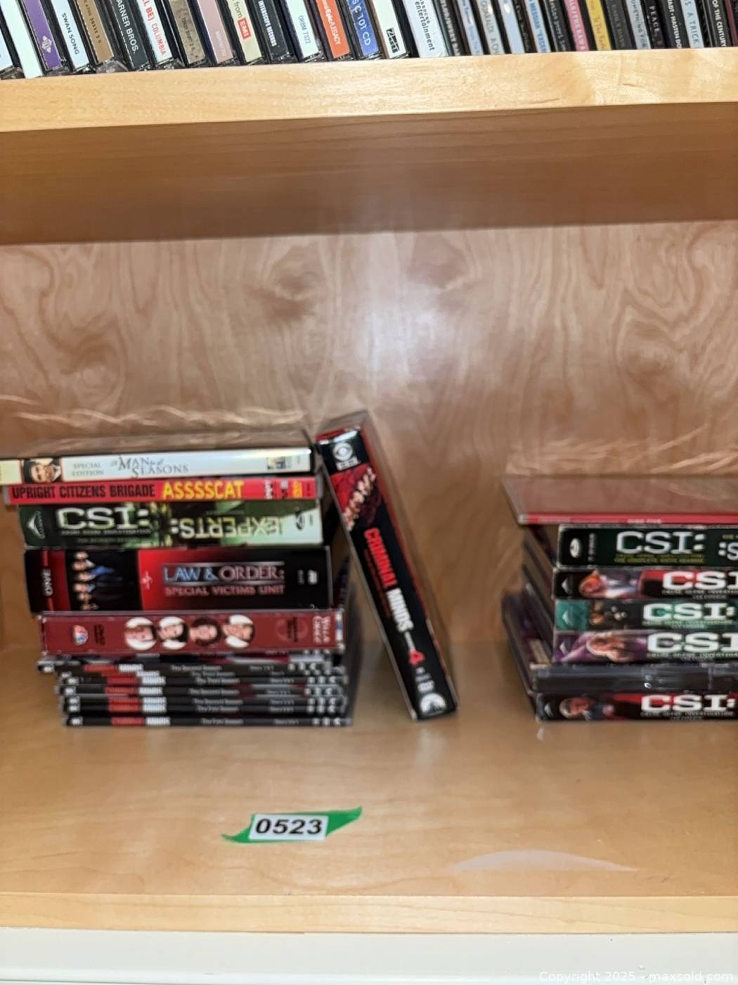 Books, CDs, DVD TV Series Sets, Jigsaw Puzzles | Maxsold