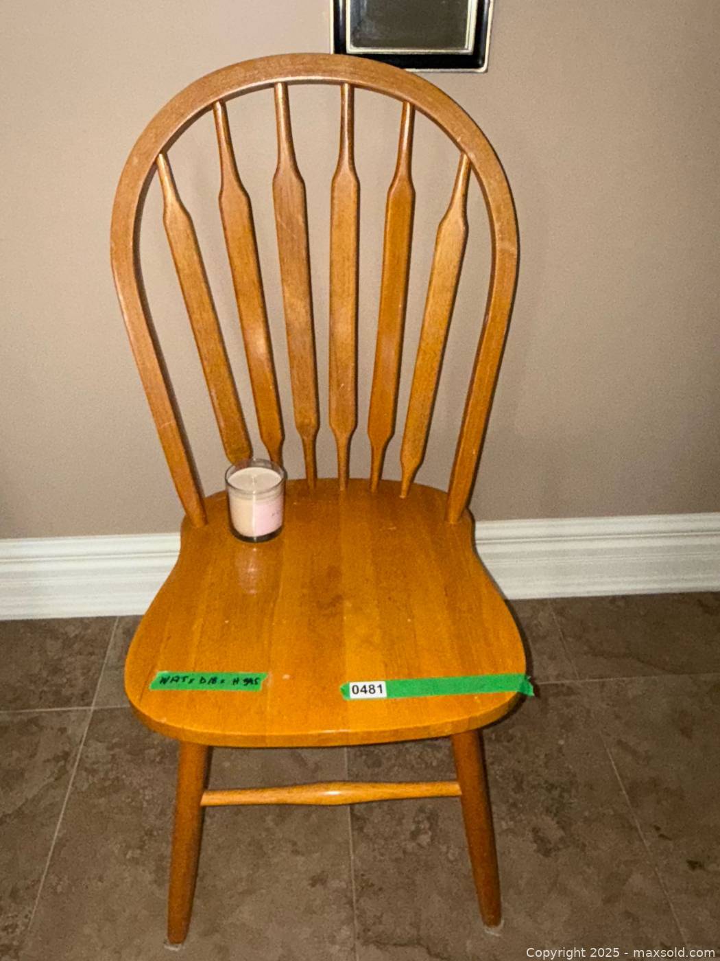 Wood Windsor Arrowback Dining Chair | Maxsold
