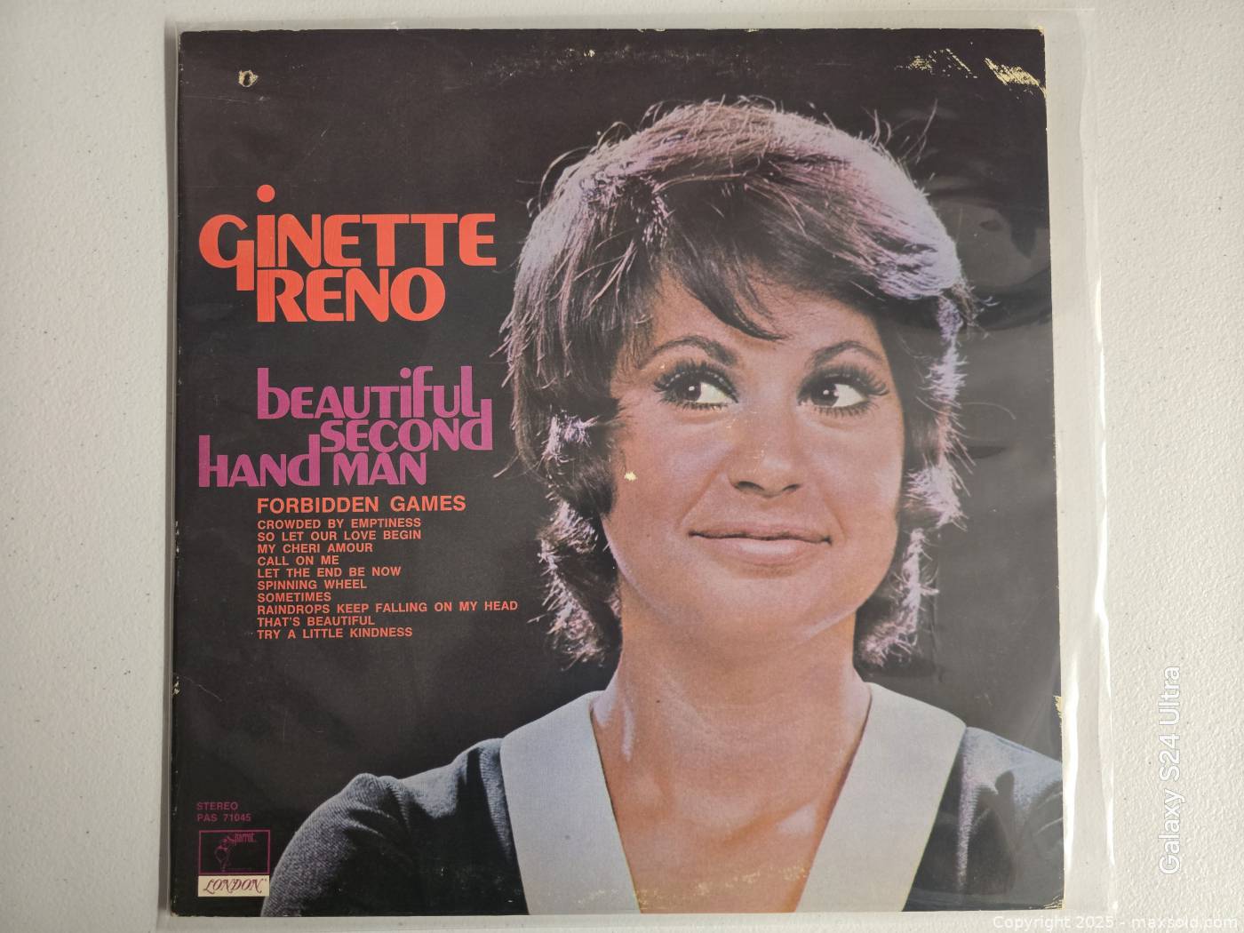 Ginette Reno LP Beautiful Second Hand Man | Maxsold