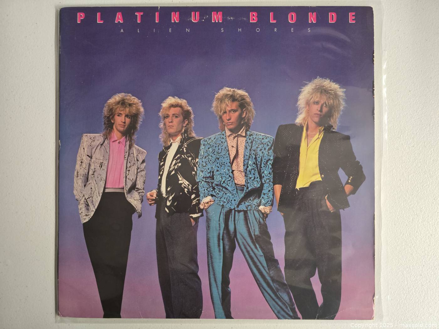 Platinum Blonde Alien Shores 12" LP vinyl record | Maxsold