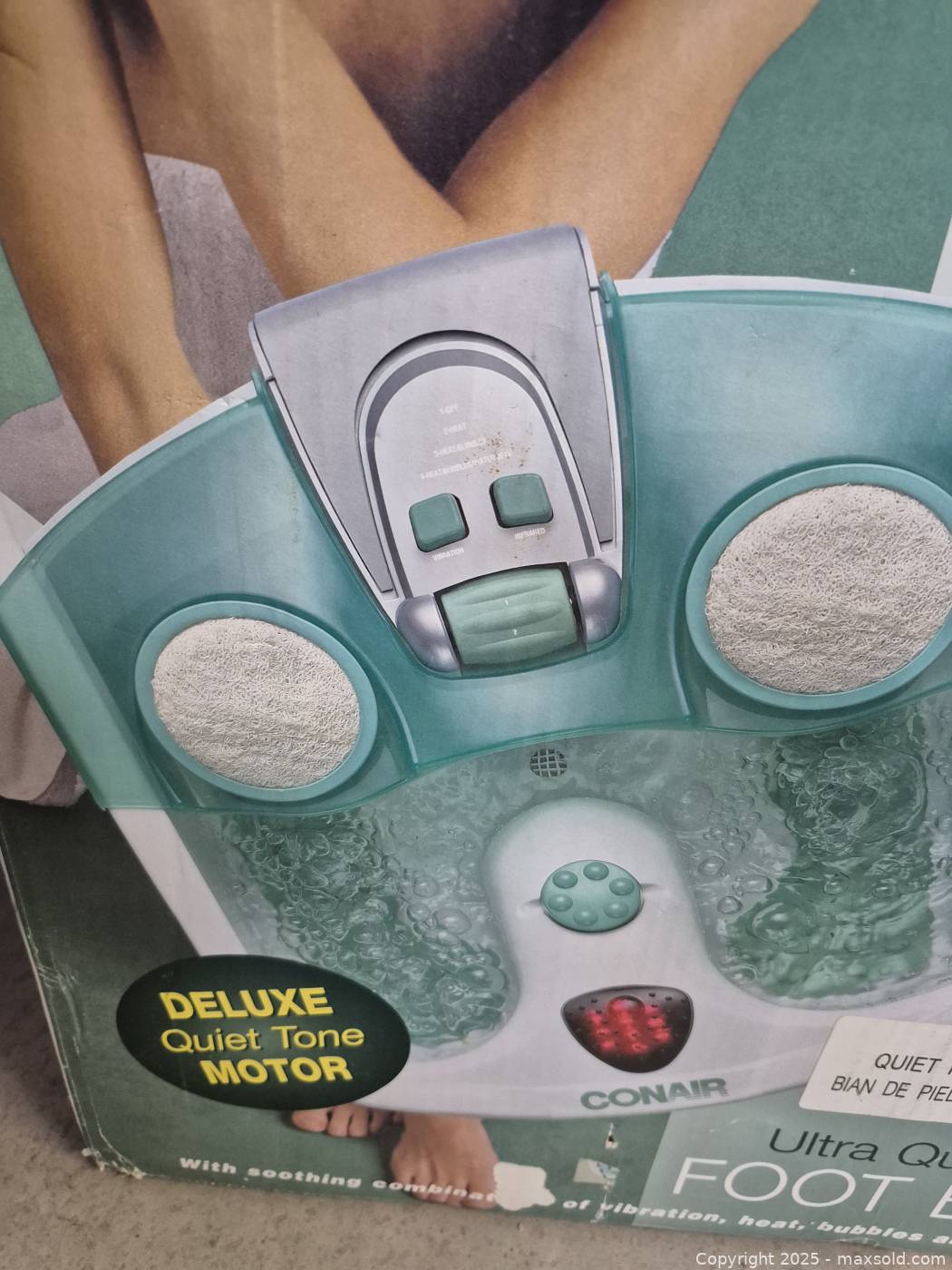 Conair Body Benefits Ultra Quiet Deluxe Foot Bath | Maxsold