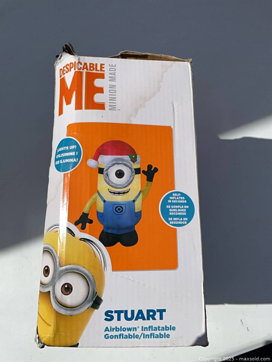 Gemmy Stuart Minion 3.5ft Christmas Inflatable | Maxsold