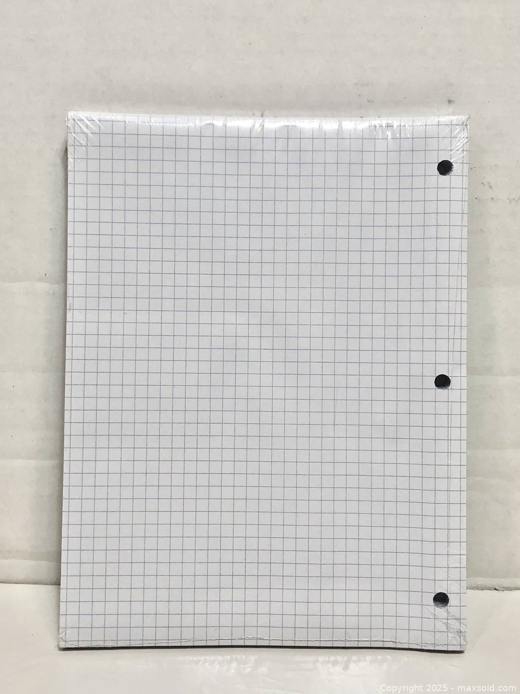 10 packs 100-sheet quad ruled reinforced paper | Maxsold