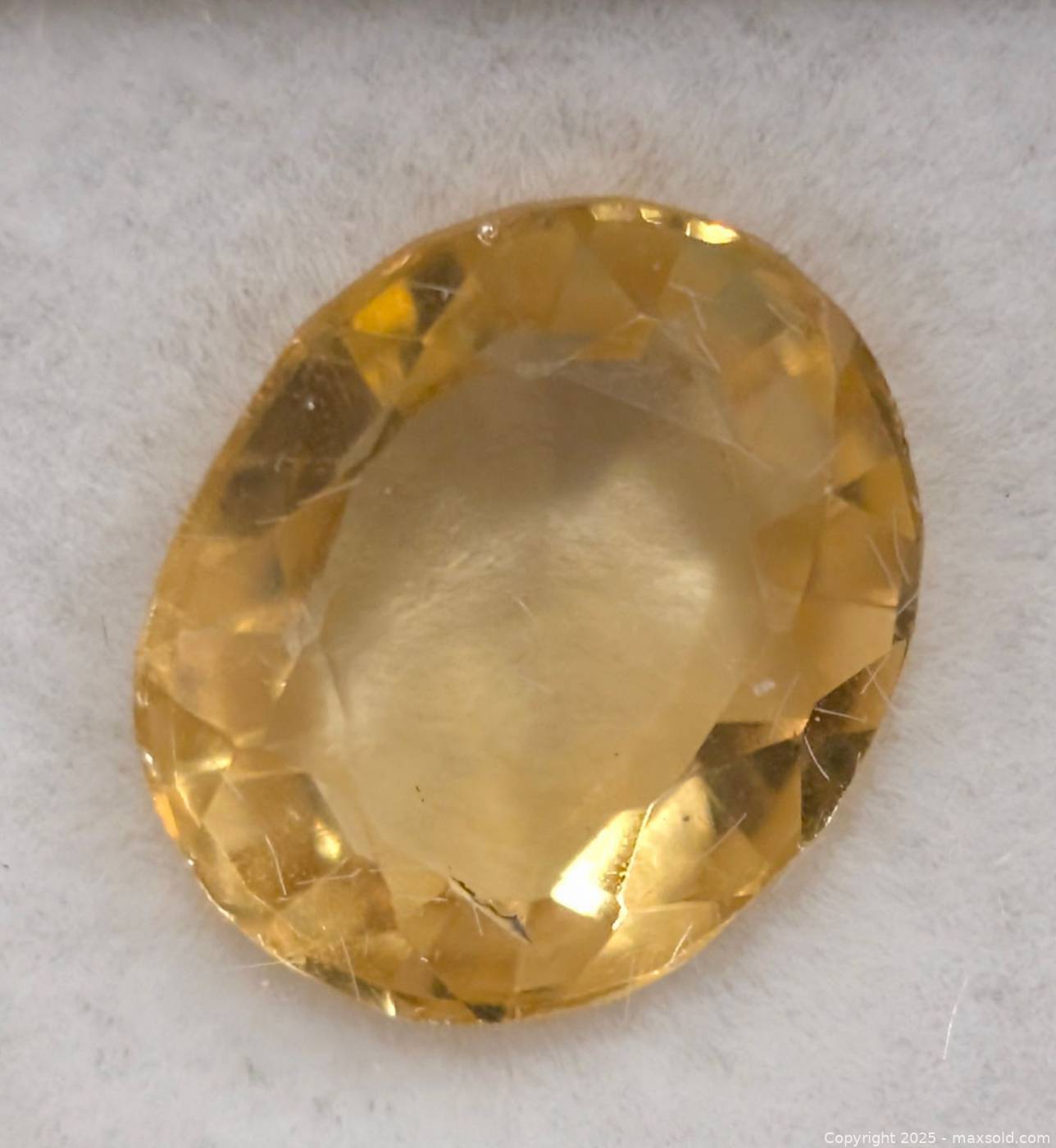 Genuine Citrine Gemstone 3ct | Maxsold