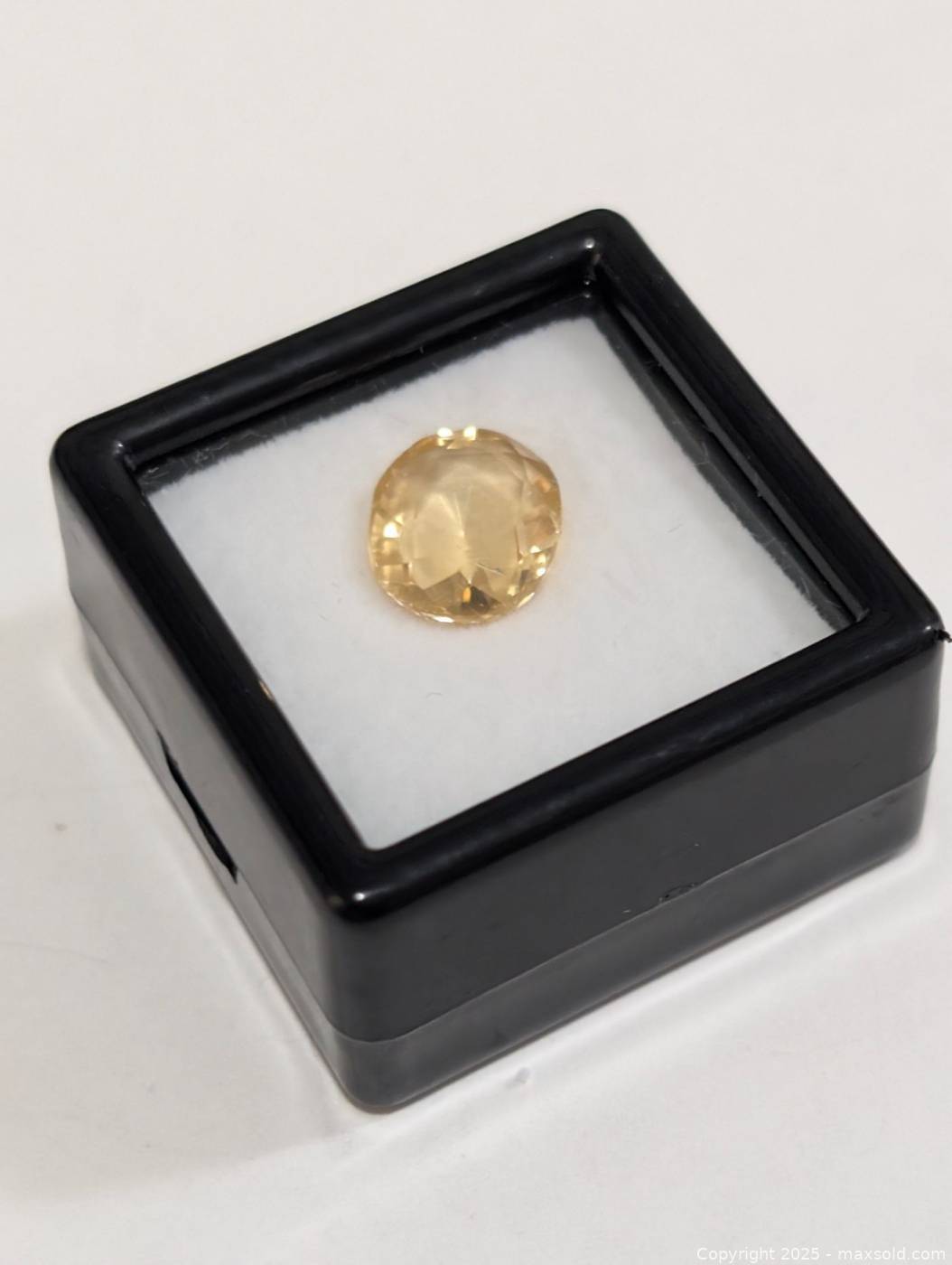 Genuine Citrine Gemstone 3ct | Maxsold