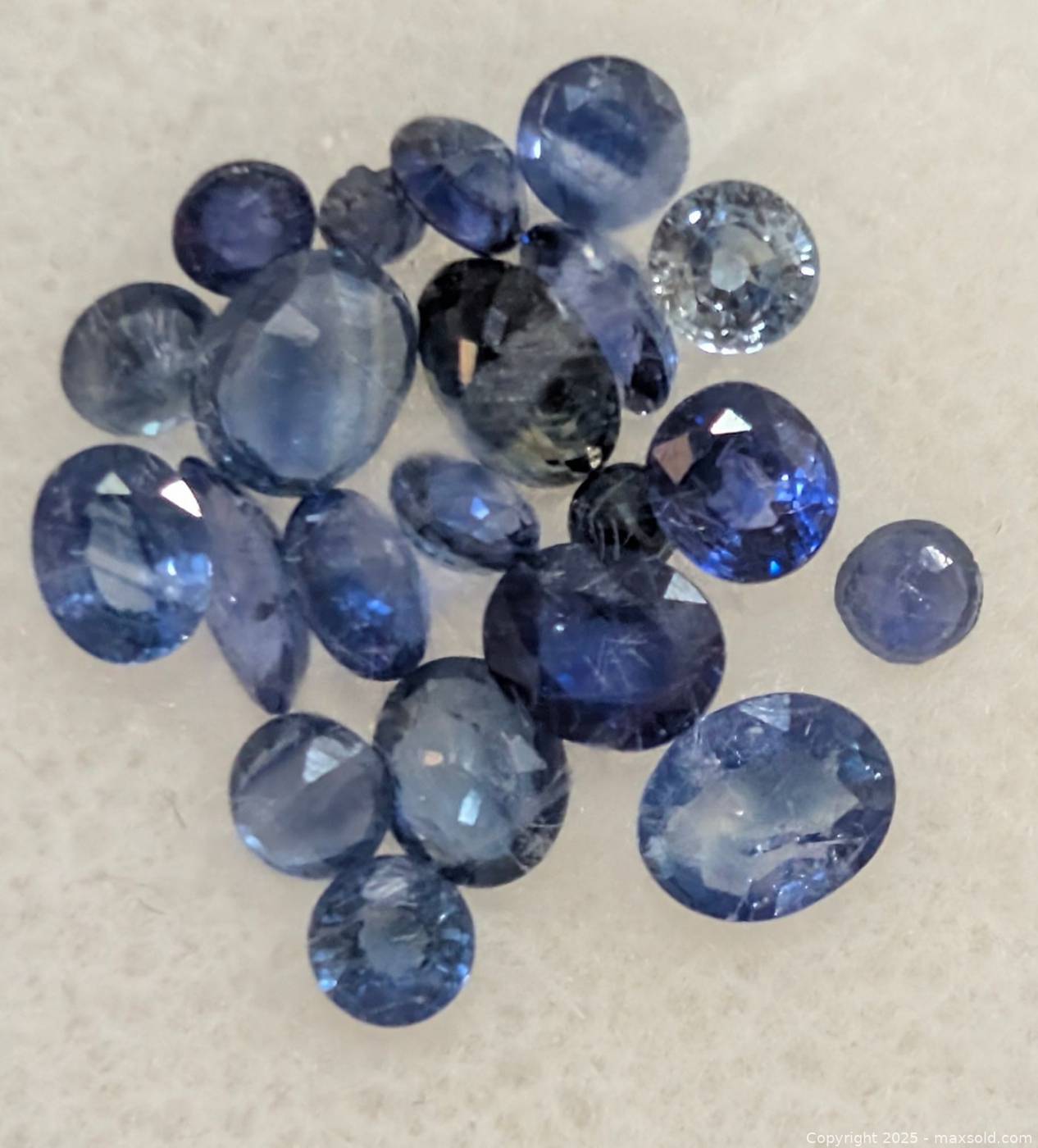 Loose Genuine Blue Sapphires Approx 4ct | Maxsold