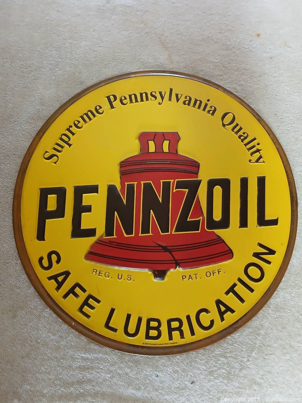 Pennzoil & Full Service metal signs | Maxsold