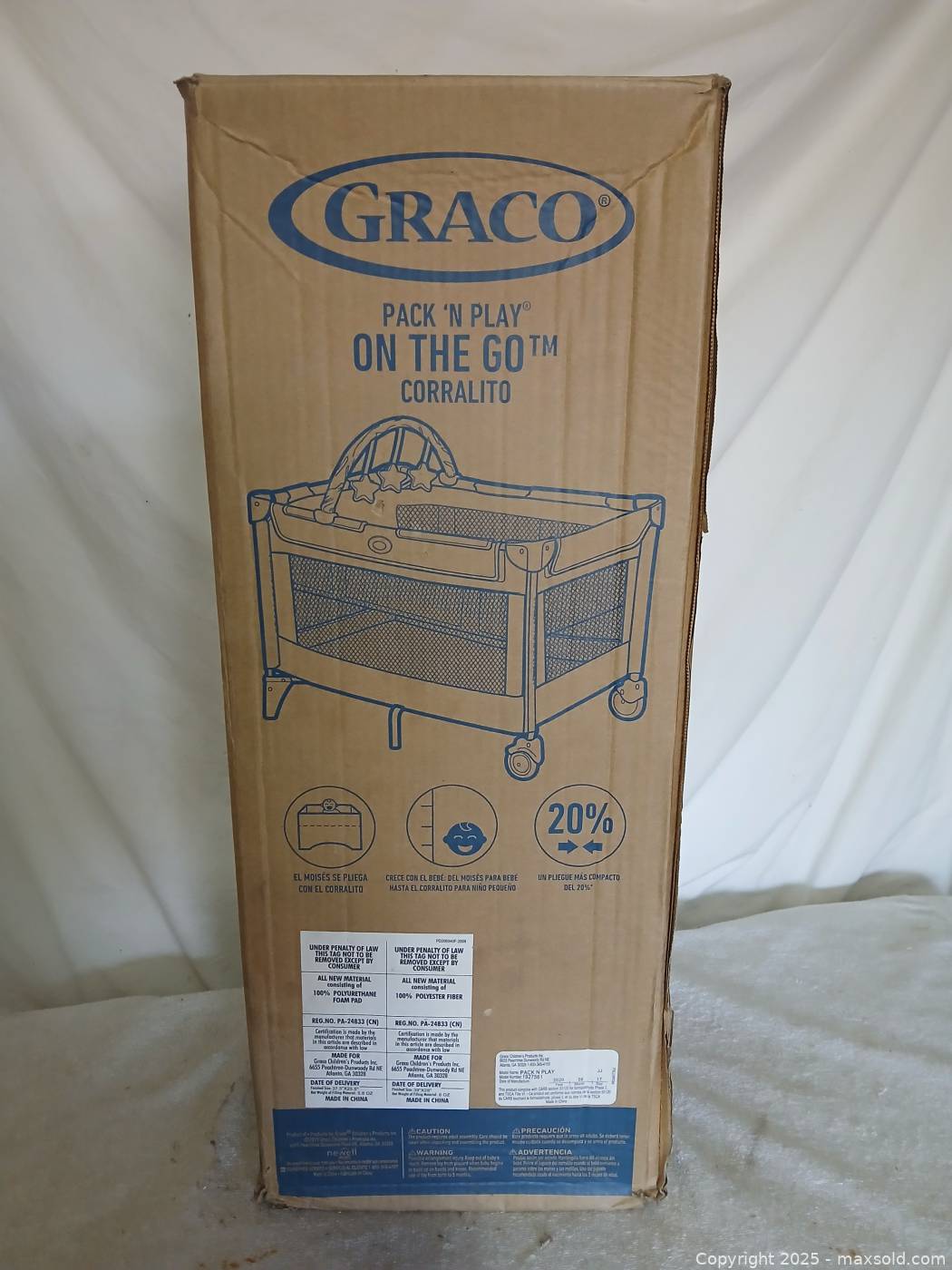 Graco Pack 'N Play On the Go Playard | Maxsold