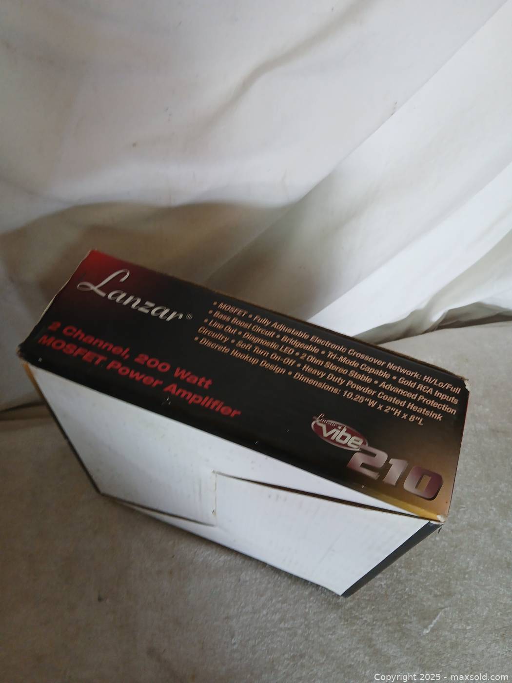 Lanzar Vibe 210 Car Power Amplifier | Maxsold
