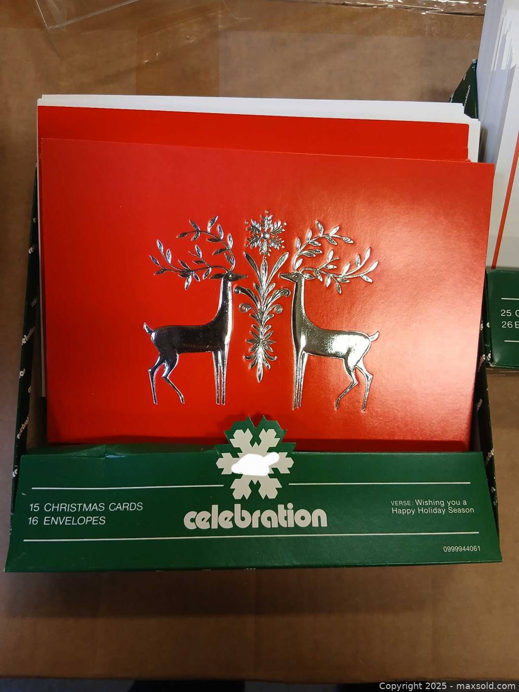 Celebration boxed Christmas cards, 3 designs | Maxsold