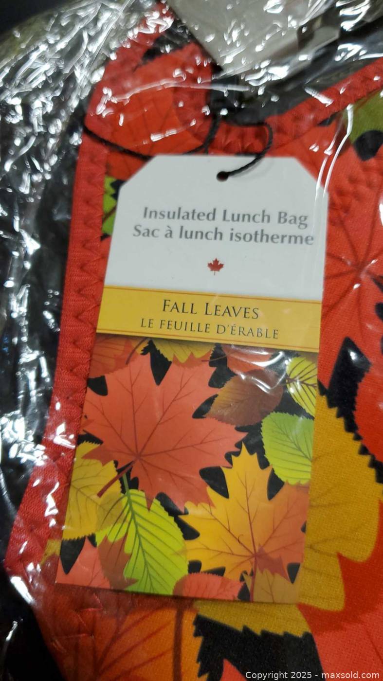 Oscardo insulated lunch bag Fall Leaves | Maxsold