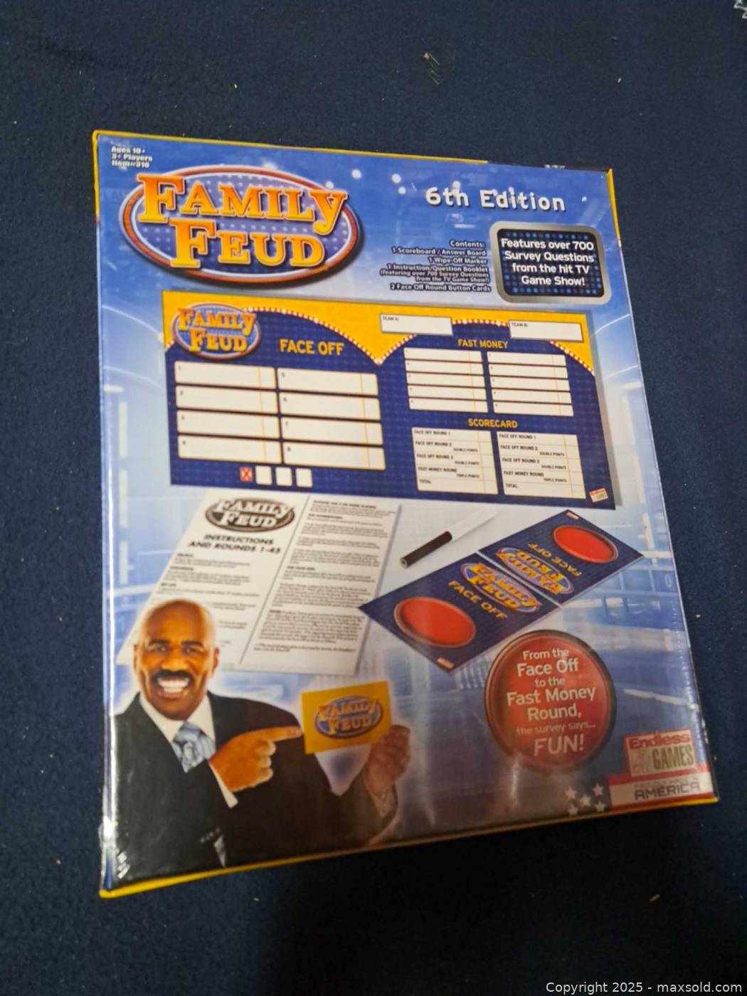 Family Feud 6th Edition board game, sealed | Maxsold