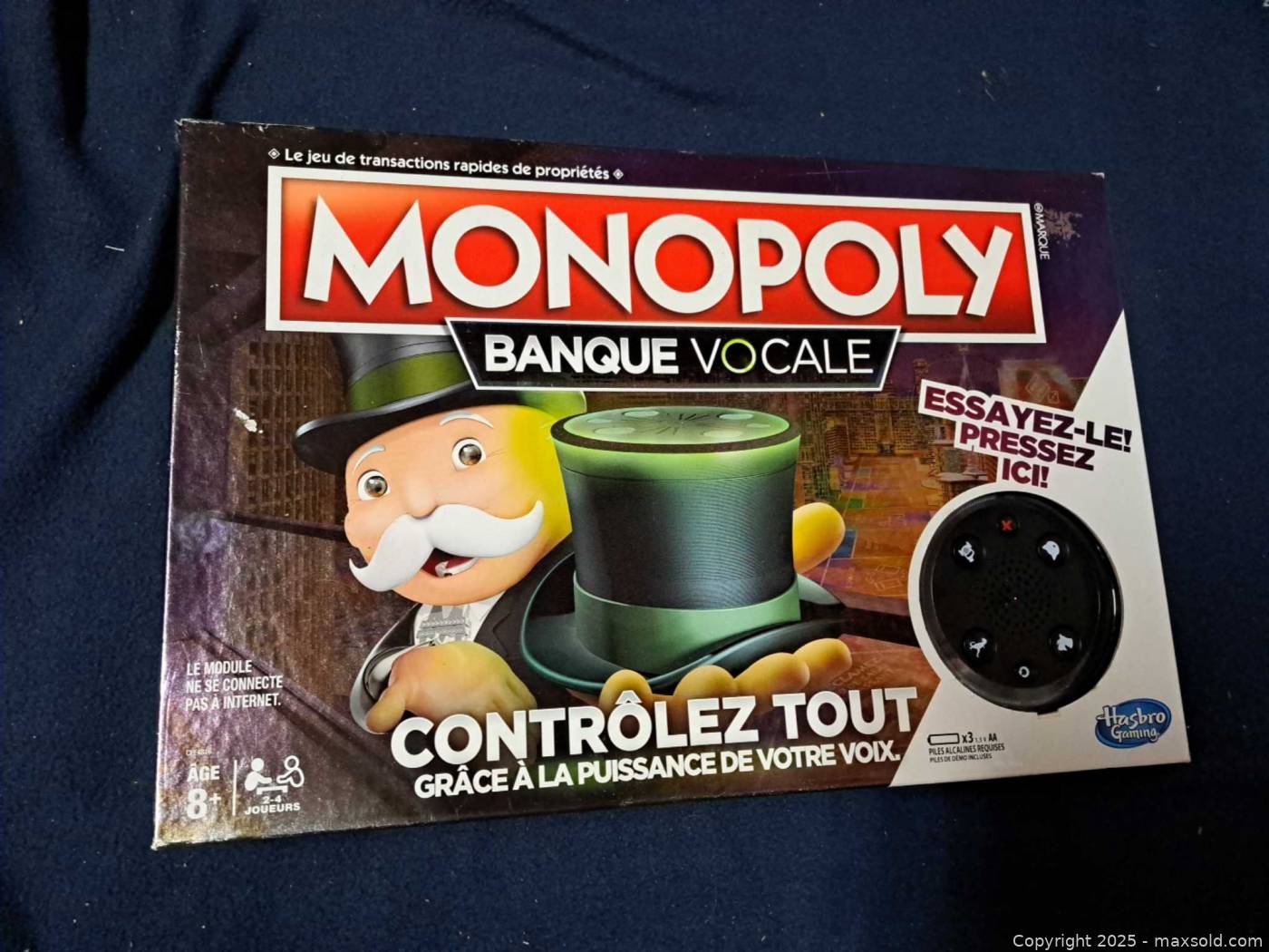 French Vocal Monopoly Board Game | Maxsold