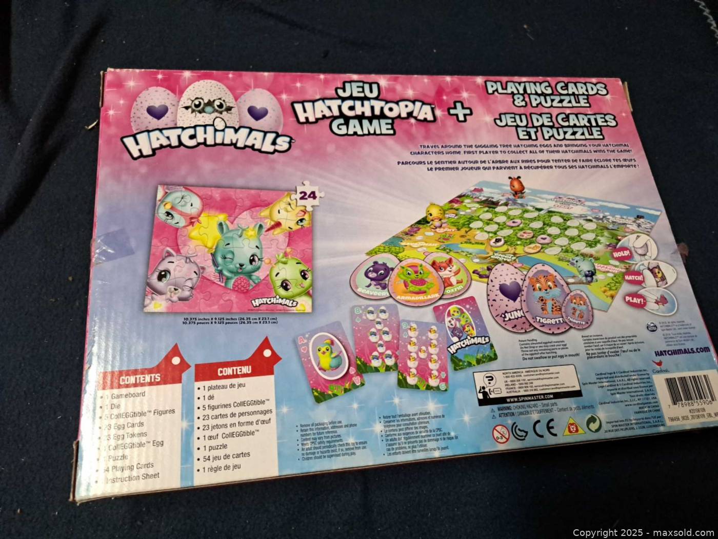 Hatchimals Hatchtopia board game set new | Maxsold
