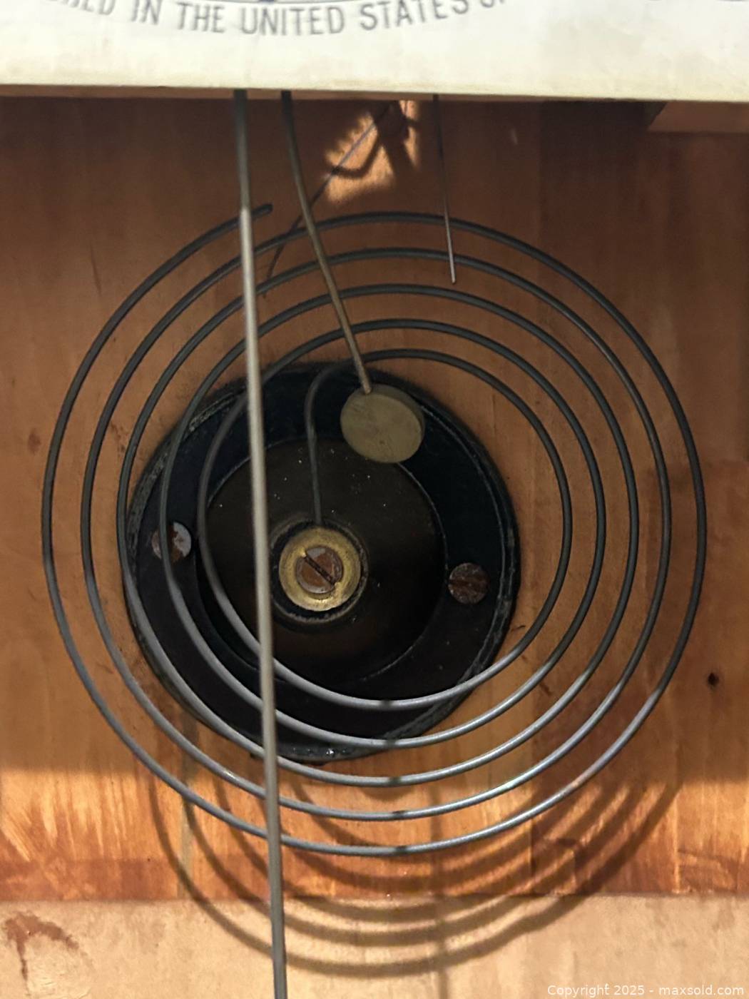 Seth Thomas wood case clock | Maxsold