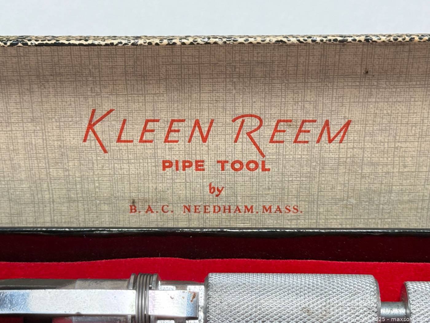 Kleen Reem pipe cleaning tool with box | Maxsold