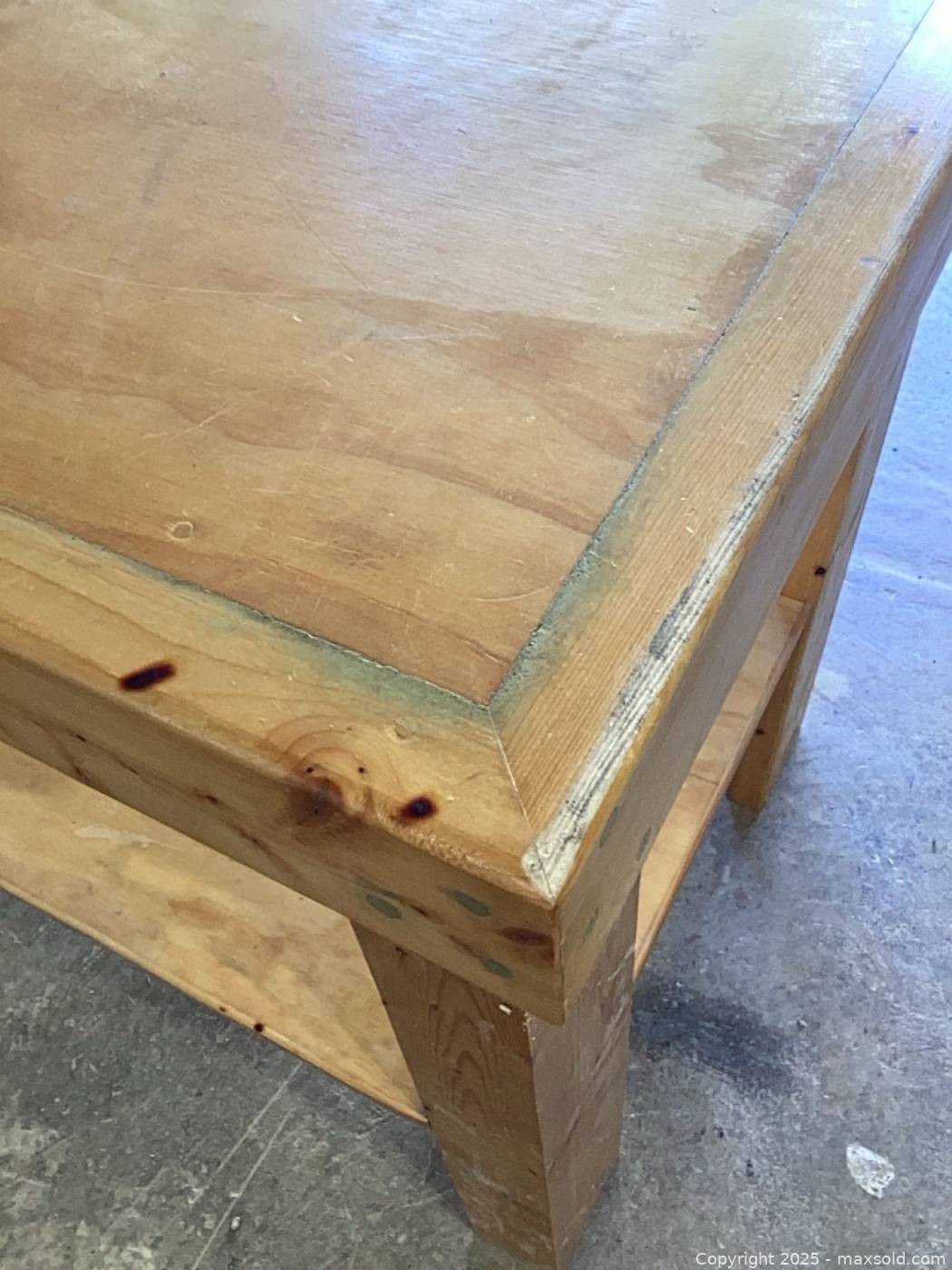 Wood workbench with drawer 96x27x35 | Maxsold