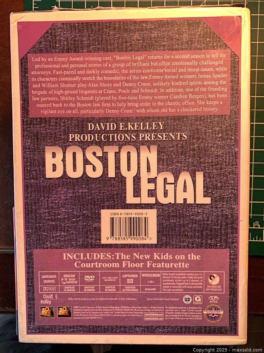 Boston Legal Season 1-5 DVD Box Set | Maxsold