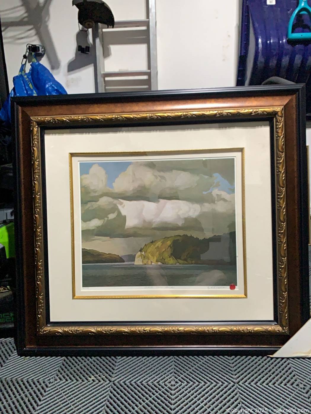 “October Storm Clouds” lithograph 16/1750 by A.J. Casson | Maxsold