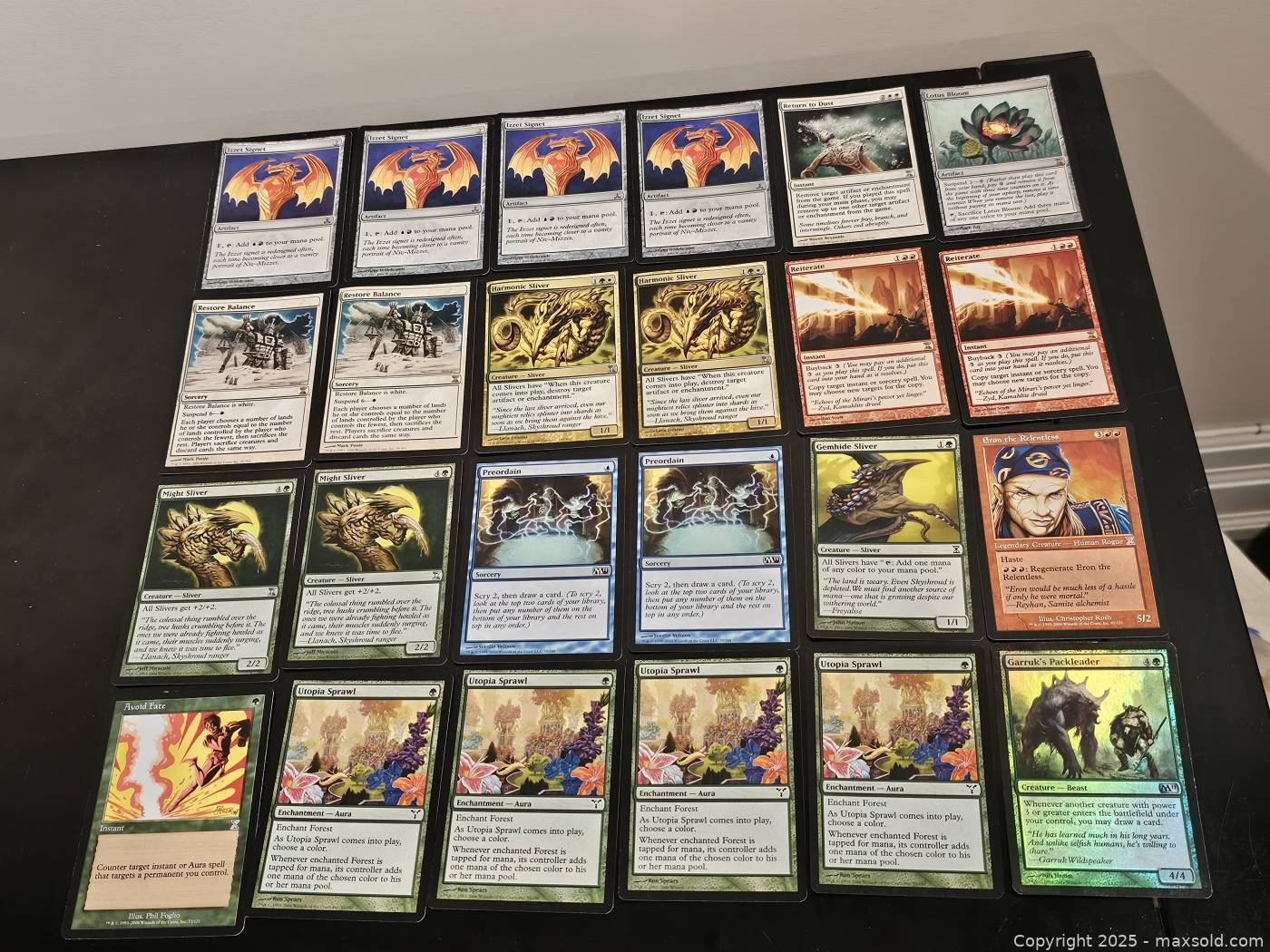 Magic: The Gathering 20-card lot – Gruul Signet, Slivers, Utopia Sprawl ...