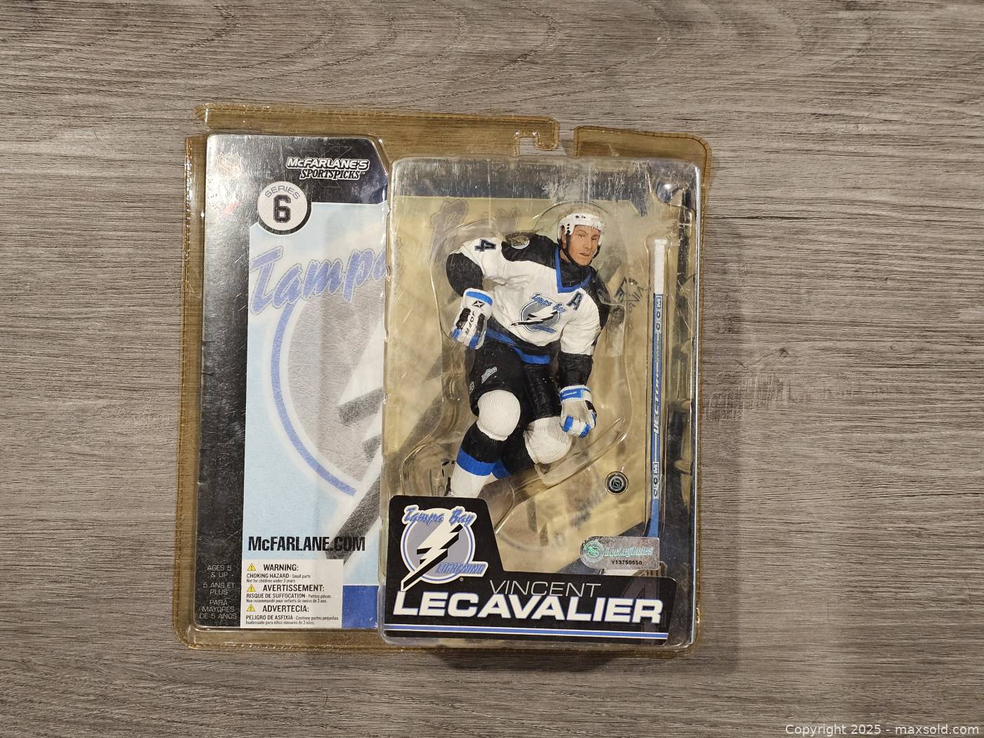 McFarlane Toys Vincent Lecavalier Action Figure in Box | Maxsold