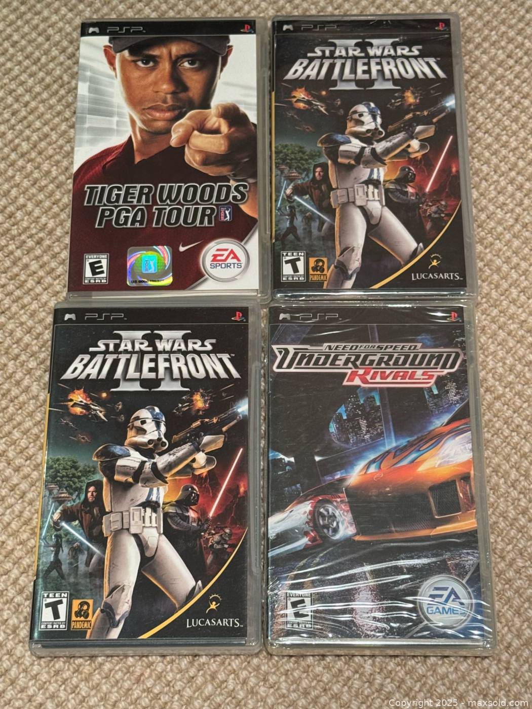 CD Music Collection and PSP Games | Maxsold
