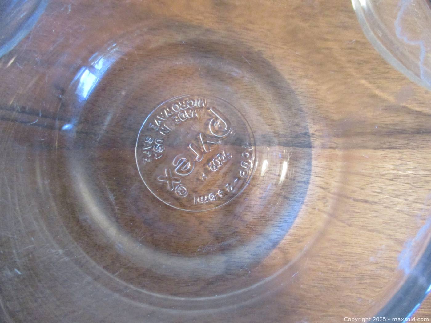 Anchor Hocking & Pyrex clear glass custard cups, 4 pcs | Maxsold