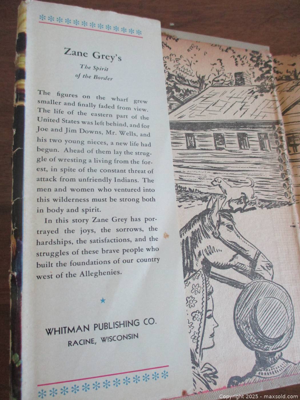 1950 Zane Grey The Spirit of the Border Authorized Edition | Maxsold