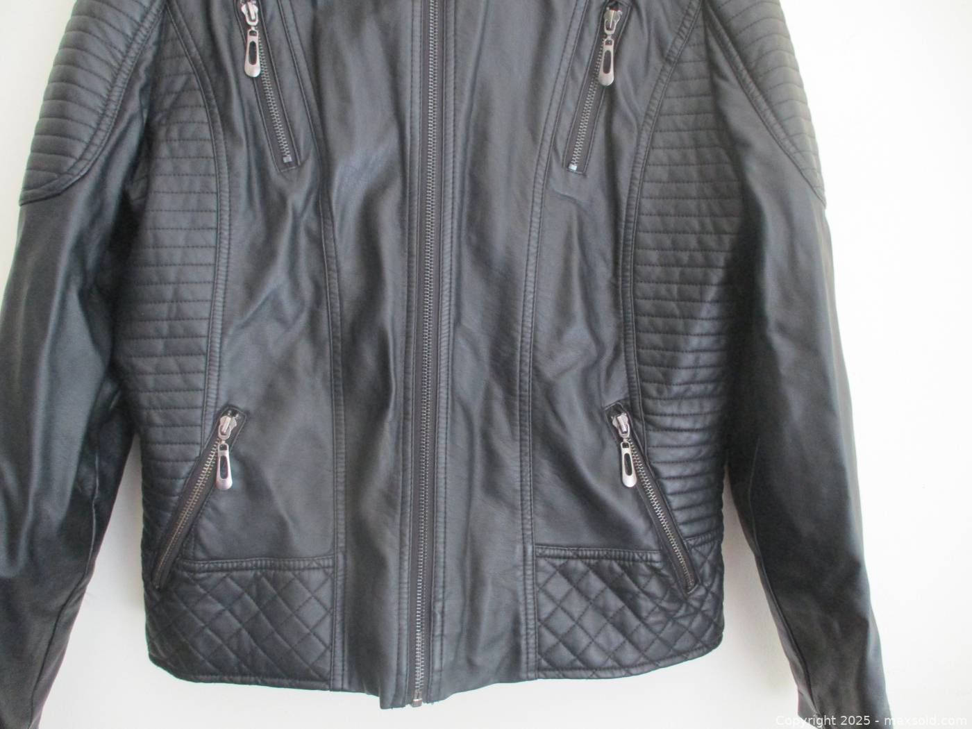 YMI faux leather jacket XL | Maxsold