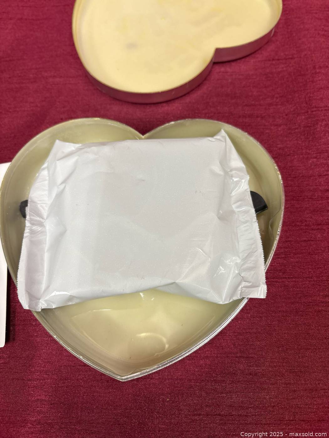 Heart-Shaped Baby Handprint Keepsake Box | Maxsold