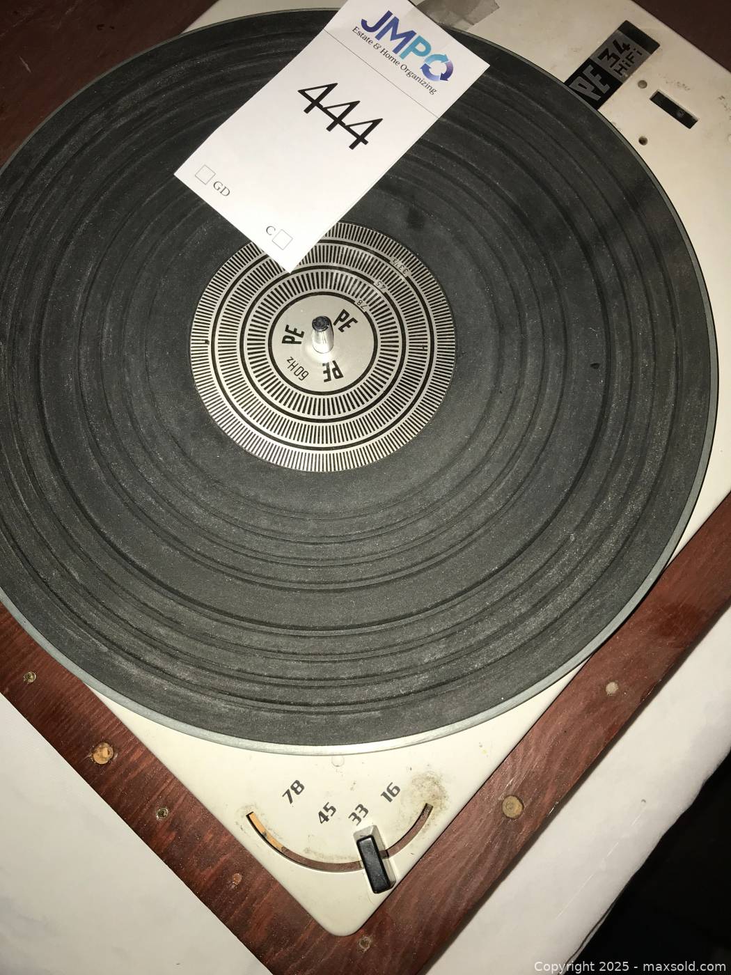 Perpetuum Ebner PE 34 HiFi Turntable with SME Tonearm | Maxsold