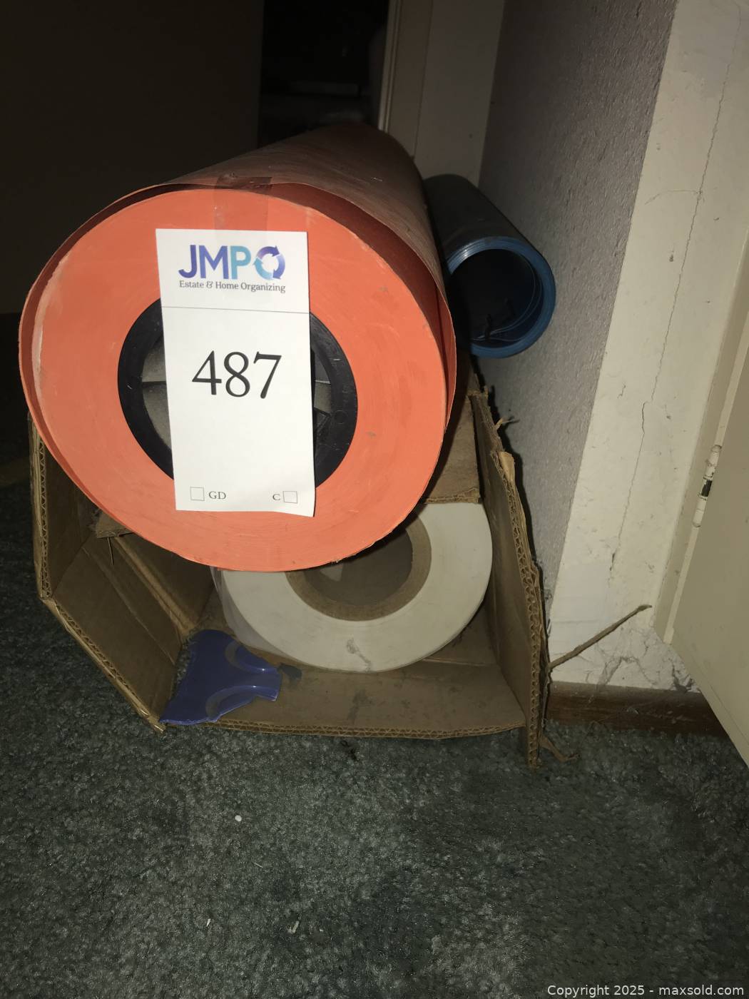 Large rolls of paper and plastic film | Maxsold