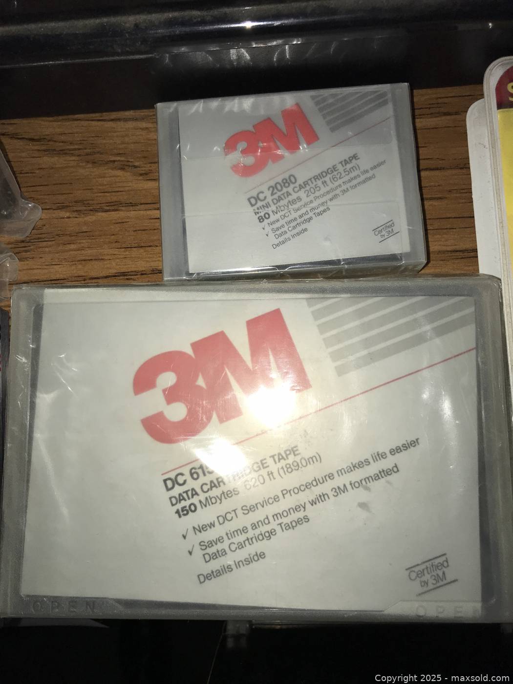 Media storage drawers with cassettes, CDs, 3M data cartridges | Maxsold