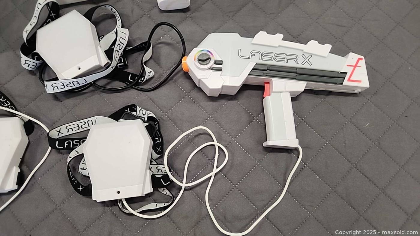 Laser X laser tag set with 3 blasters | Maxsold